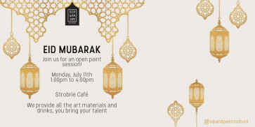 Get tickets to Eid Il Kabir Open Paint Session at Strobrie Cafe on ...